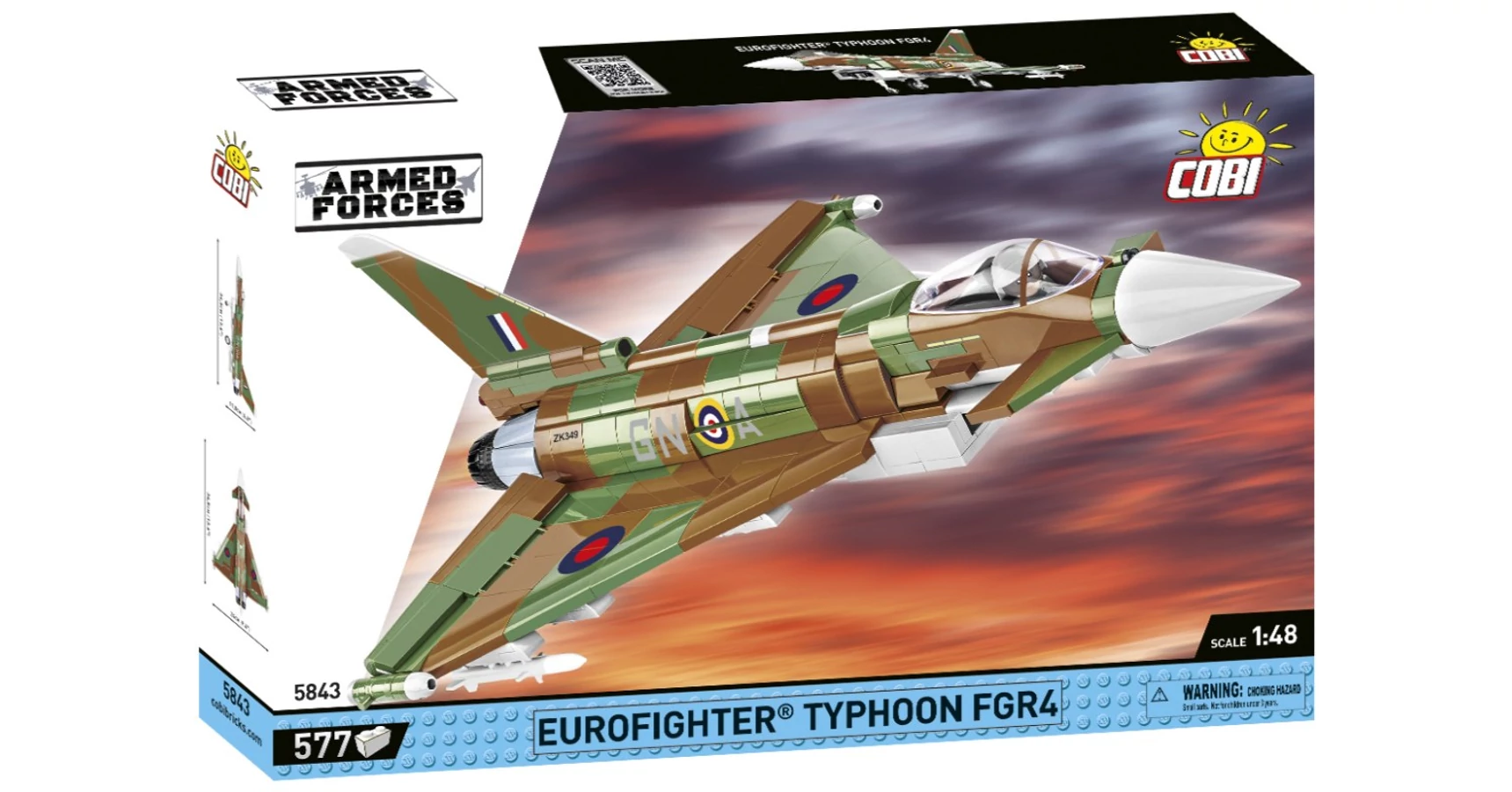COBI 5843 – Eurofighter Typhoon FGR4 – Brit többcélú vadászgép ...